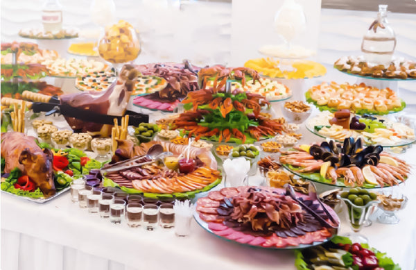 Enchanted Wedding Buffet – Bellygood Caterer