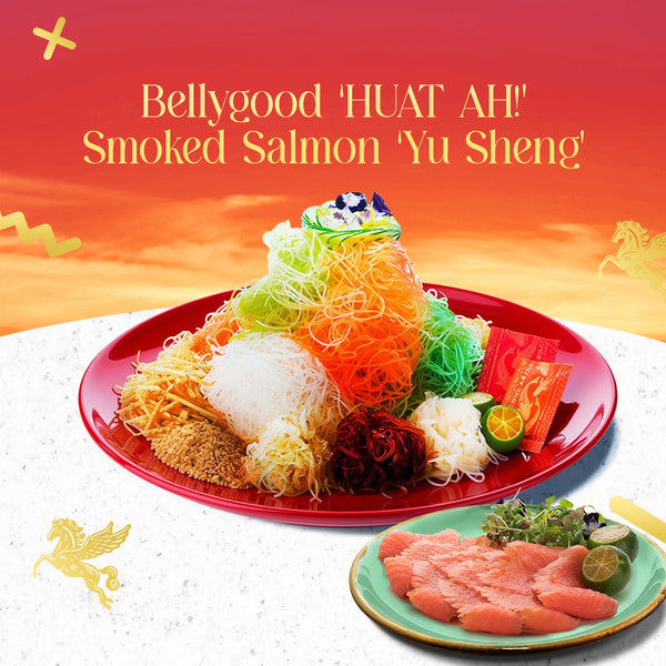 Bellygood ‘HUAT AH!’ Smoked Salmon ‘Yu Sheng’ – Bellygood Caterer